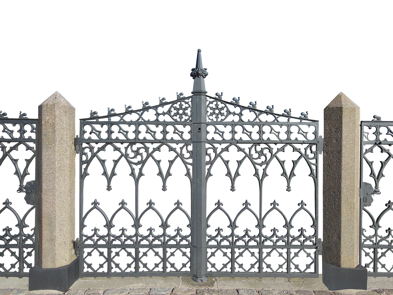 The Role of Wrought Iron in Antique Gate Hardware – LookInTheAttic